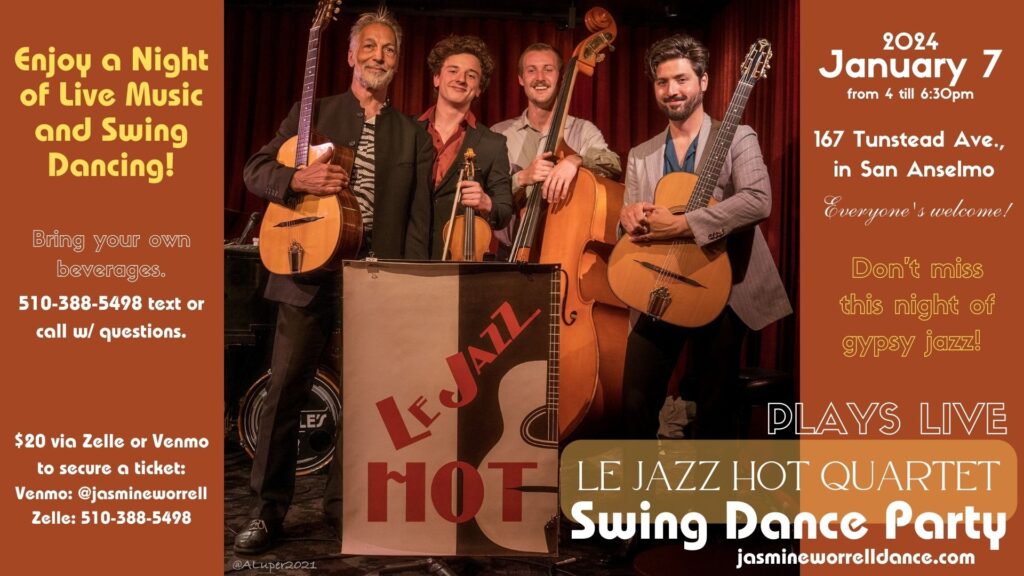 Group and Private Swing Dance Classes | Jasmine Worrell Dance